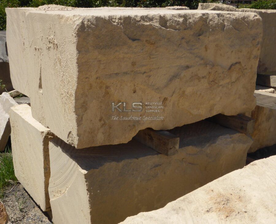 Sandstone Retaining Wall and Logs Blocks Sydney | KLS Sandstone
